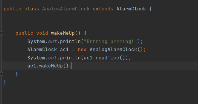 Solved Interfaces vs abstract classes Exercise 3. Telling | Chegg.com