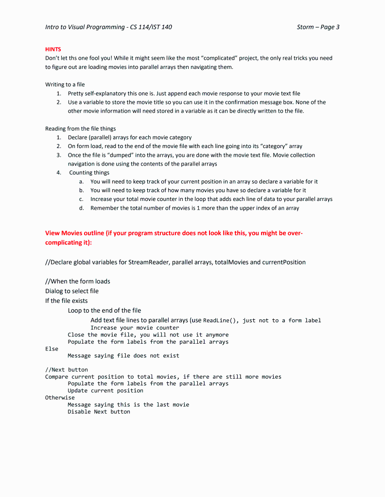 Solved Hi please help me with this project, please provide | Chegg.com