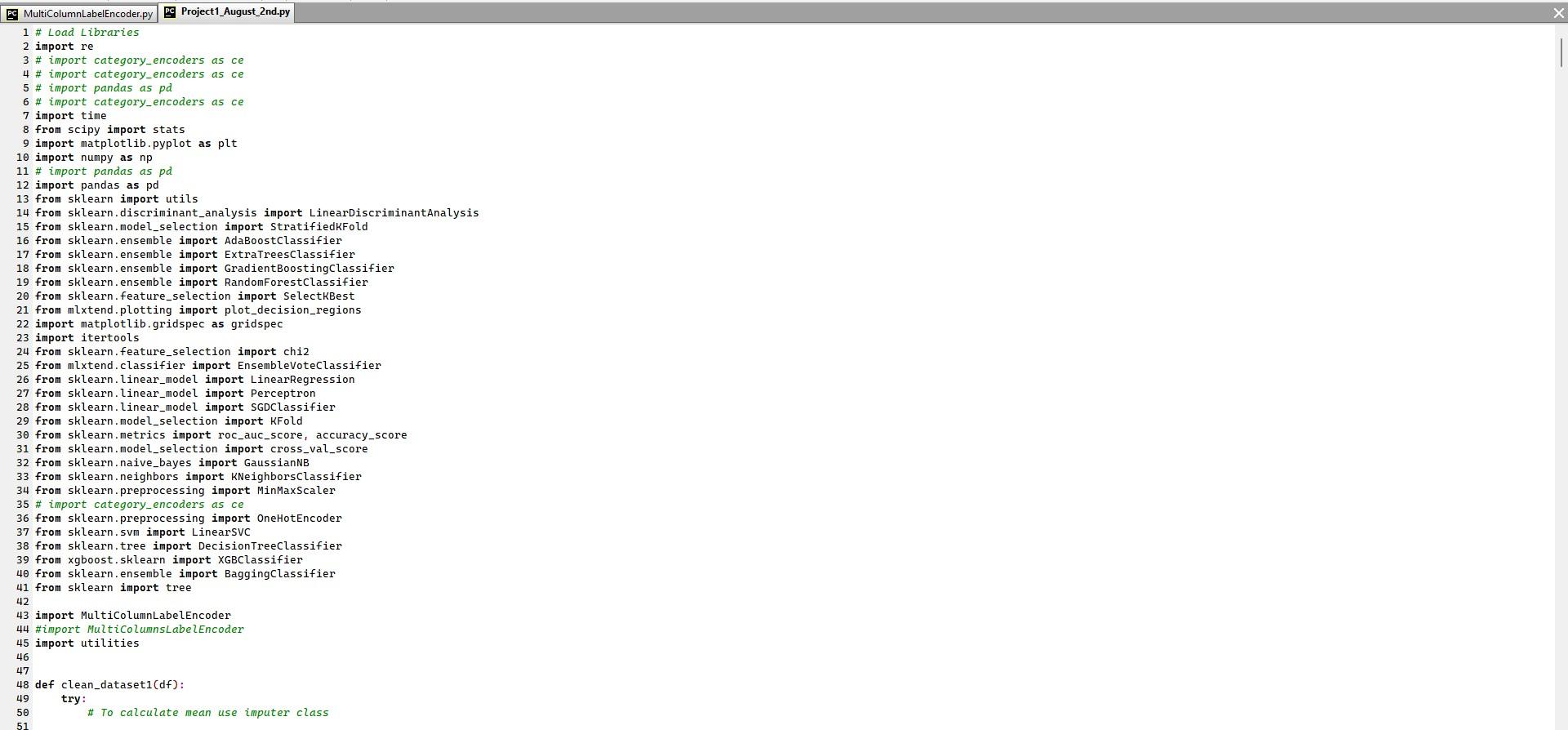 First run the main code (Project1_August_2nd.py), | Chegg.com