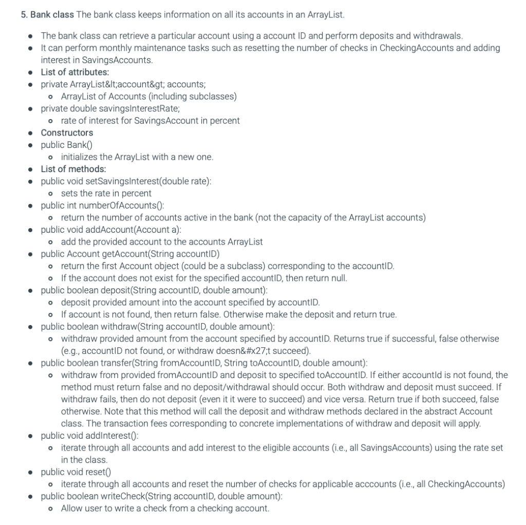 Solved JAVA PROGRAMMING: Please read the questions carefully | Chegg.com