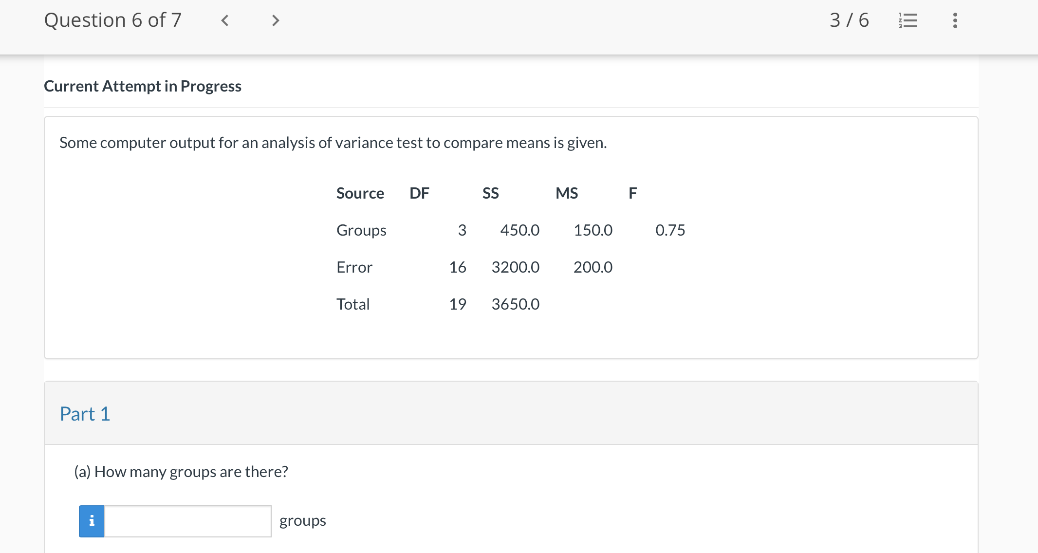 Solved What is the P value? I know how many groups there | Chegg.com