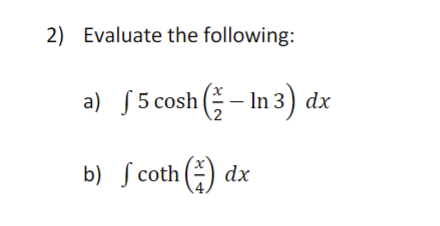 Solved Help solve math calculus. Show all steps clearly. Use | Chegg.com