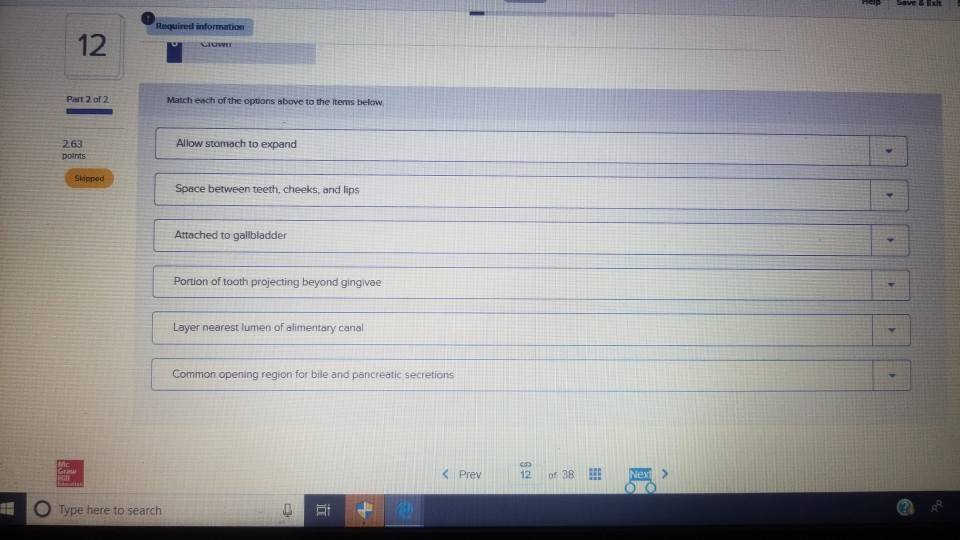 Solved Match the terms with their descriptions. Use the | Chegg.com