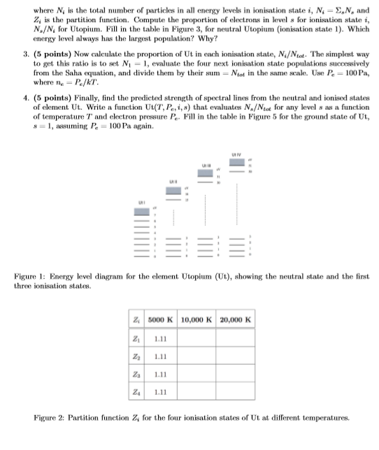2 Saha Equation [20 points We are going to | Chegg.com