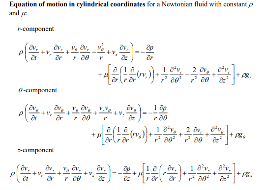 Solved Express each of the following dimensionless numbers | Chegg.com