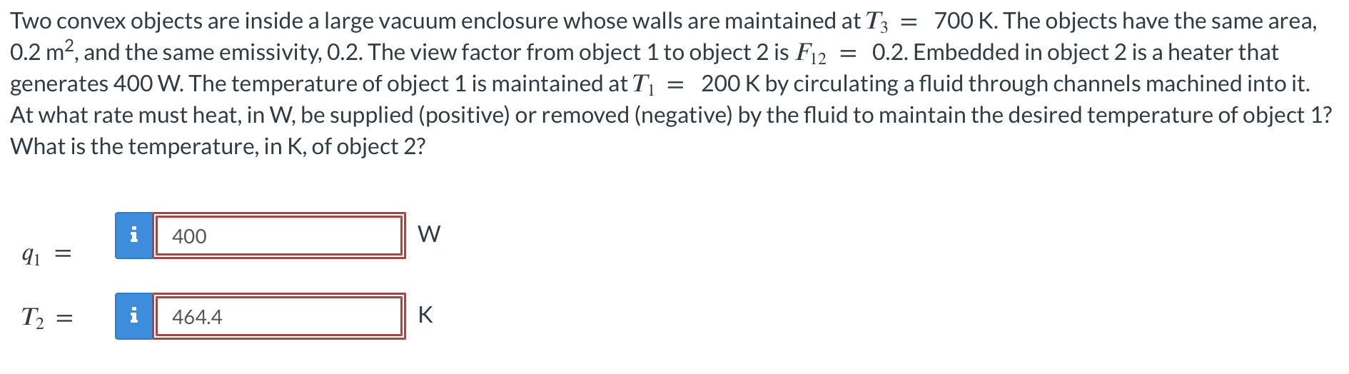 Solved Two convex objects are inside a large vacuum | Chegg.com