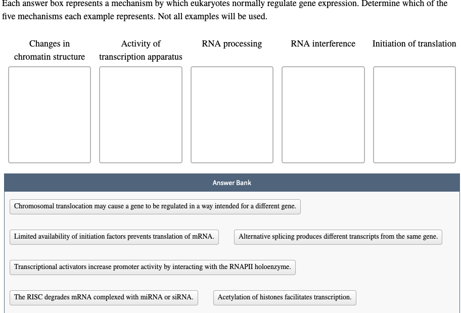 Solved Each answer box represents a mechanism by which | Chegg.com