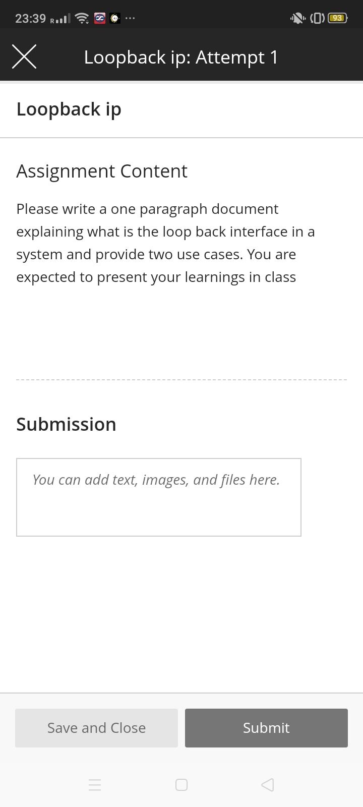 Solved 23:39 Rall Loopback ip: Attempt 1 Loopback ip | Chegg.com