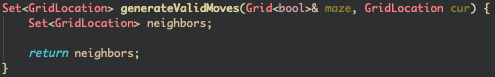 Solved In C++, write a function to generate the neighbors | Chegg.com