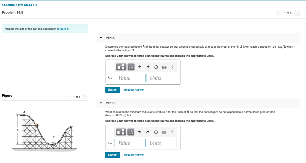 Solved KLecture 7 HW Ch.14 1-3 Problem 14.5 1 of 4 Neglect | Chegg.com