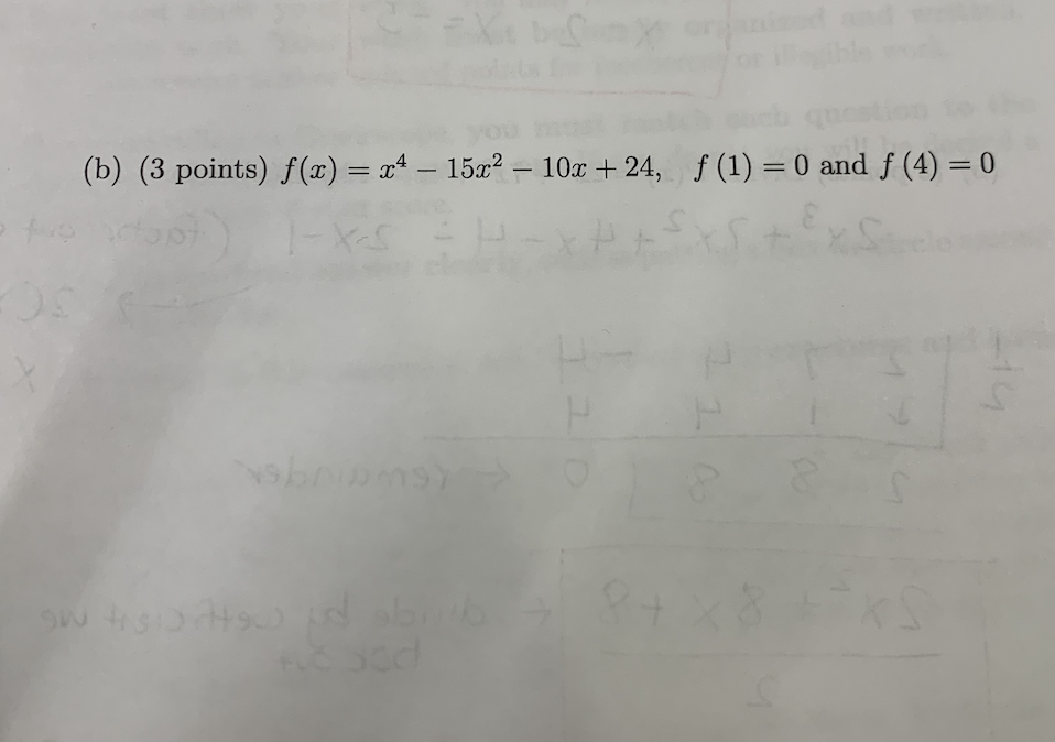 Solved completely factor the following polynomials using the | Chegg.com