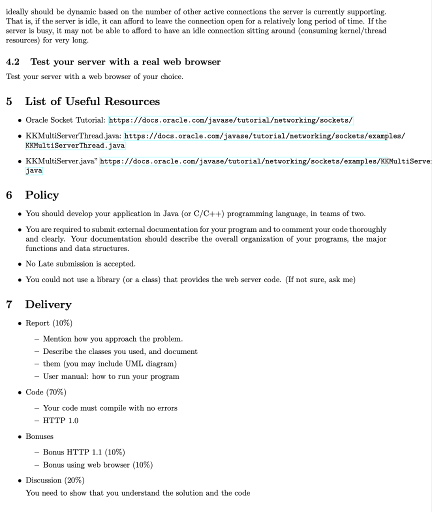 Programming Assignment 1 Introduction To Socket