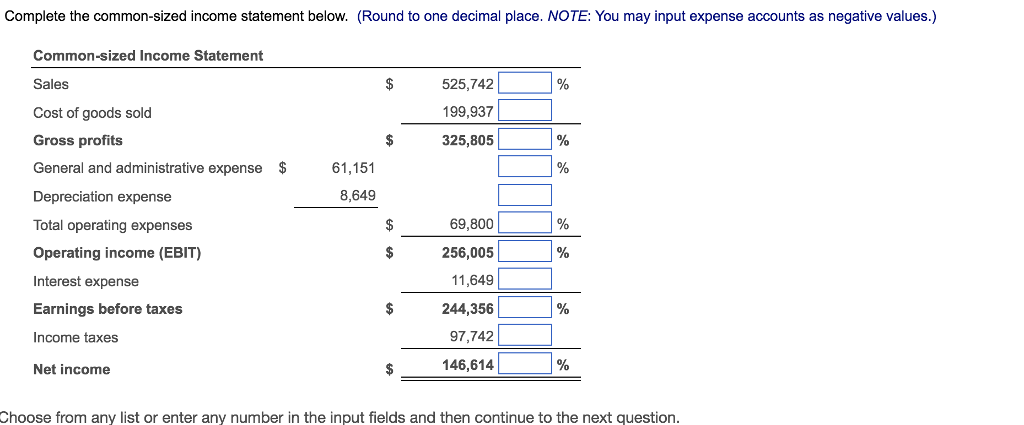 Solved (Preparing an income statement) Prepare an income | Chegg.com