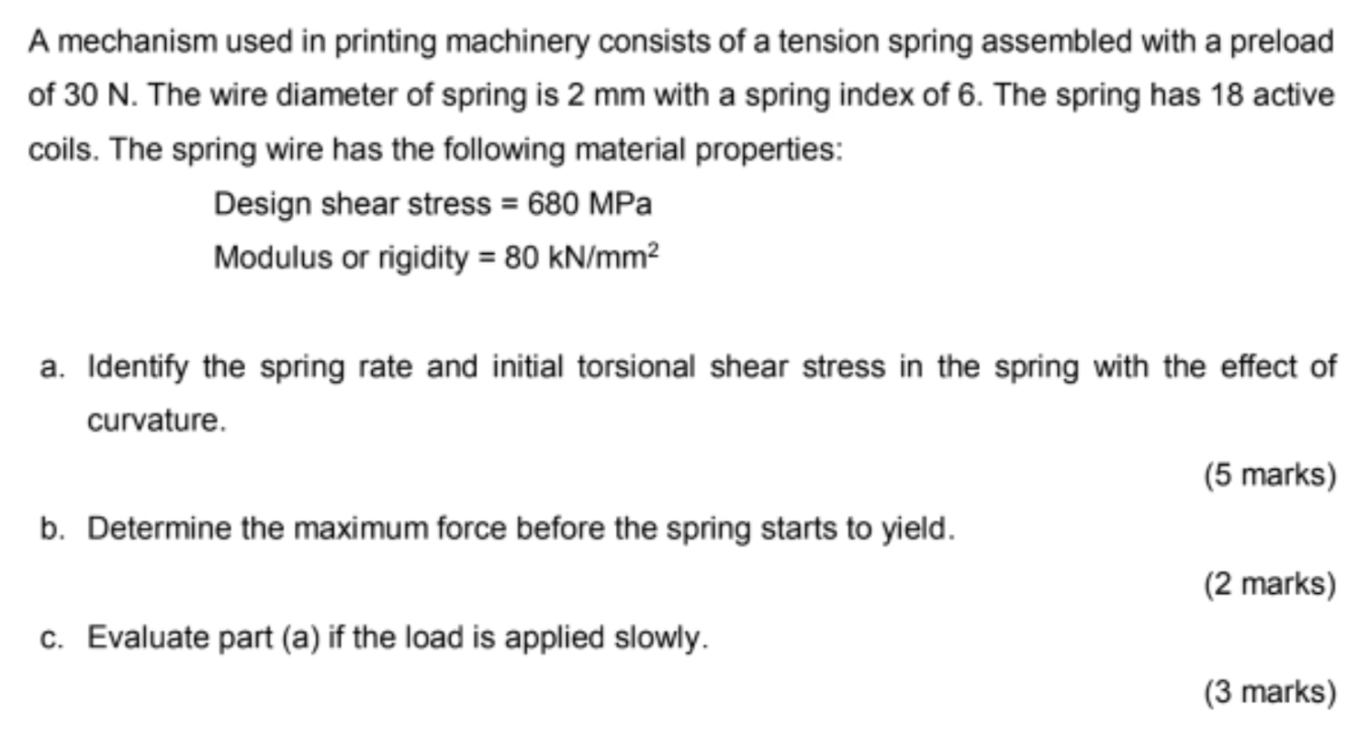 Solved A mechanism used in printing machinery consists of a | Chegg.com