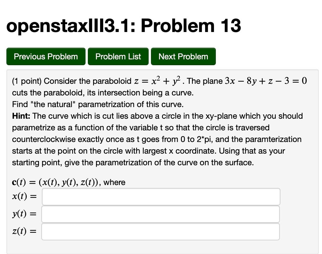 Solved openstax|l13.1: Problem 12 Previous Problem Problem | Chegg.com