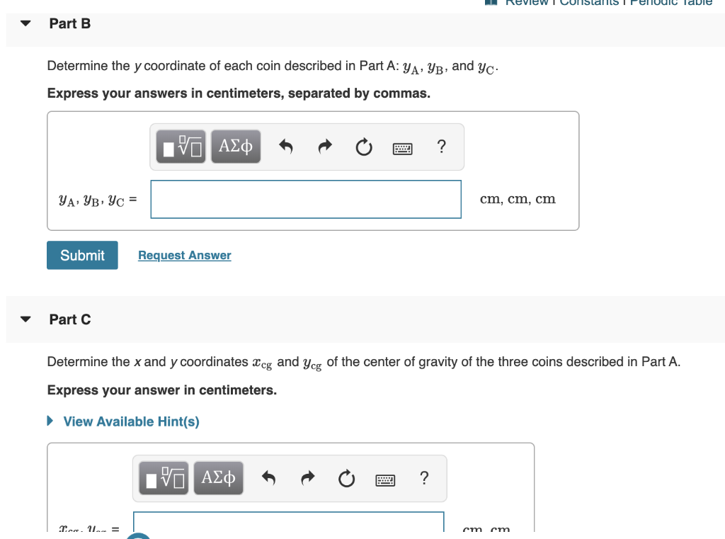 Solved Review I Constants I Periodic Table Learning Goal: To | Chegg.com