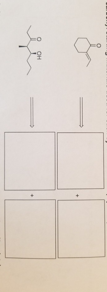 Solved Using your knowledge of retrosynthesis using aldol | Chegg.com