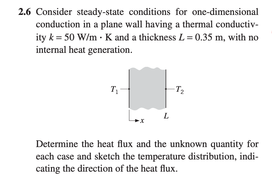 Solved 2.6 Consider steady-state conditions for | Chegg.com
