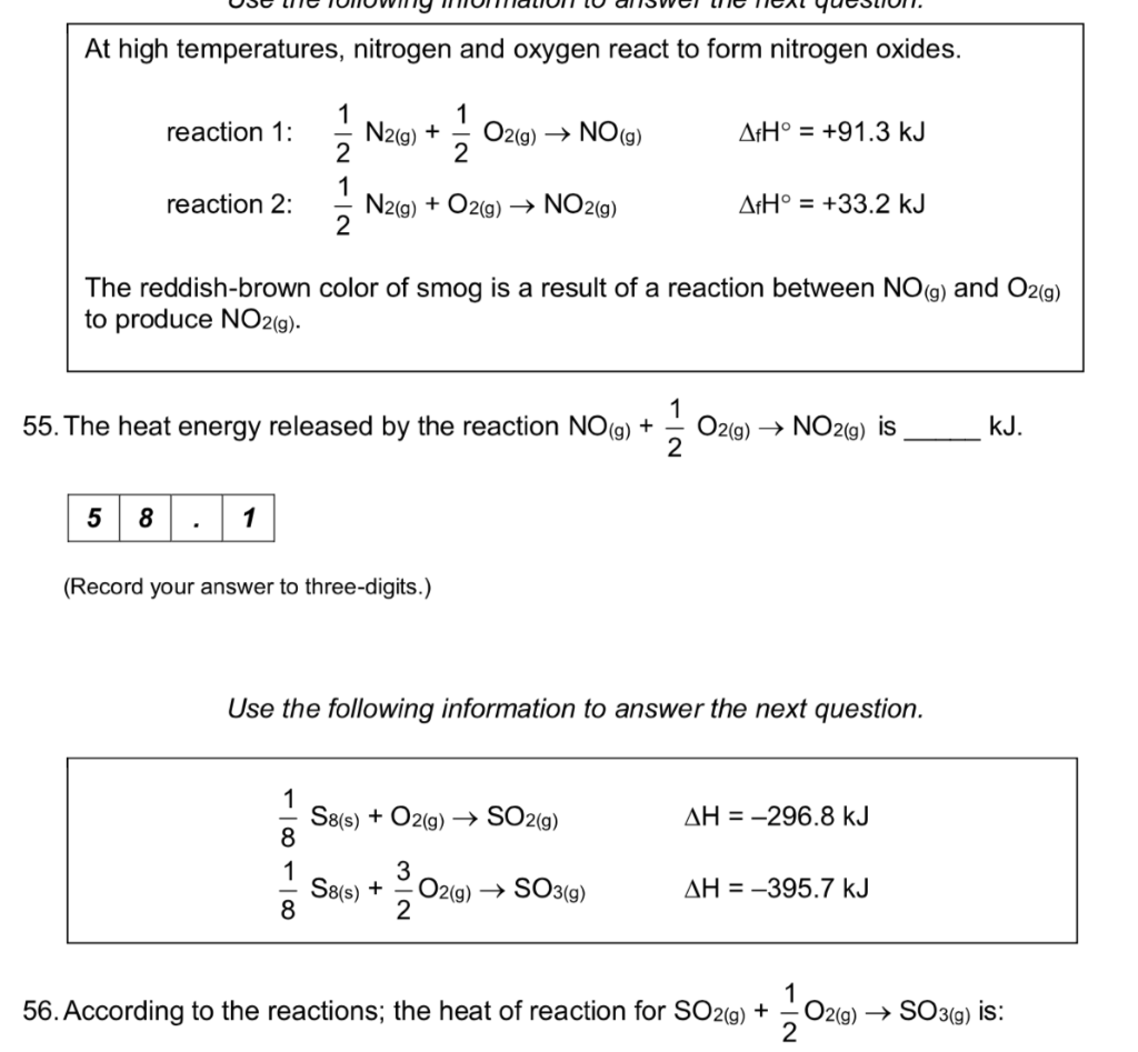 Solved At high temperatures, nitrogen and oxygen react to | Chegg.com