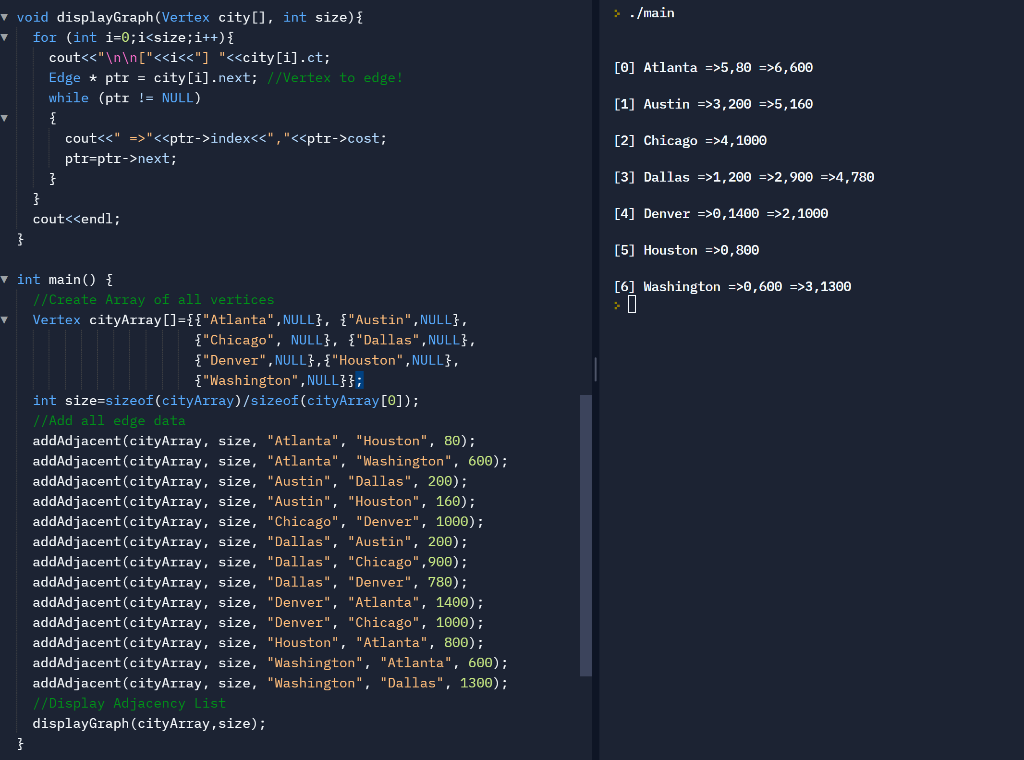 Solved I need help fixing a few errors in my code the output | Chegg.com