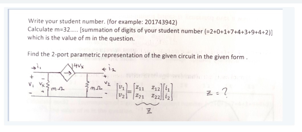 Solved Write your student number. (for example: 201743942) | Chegg.com