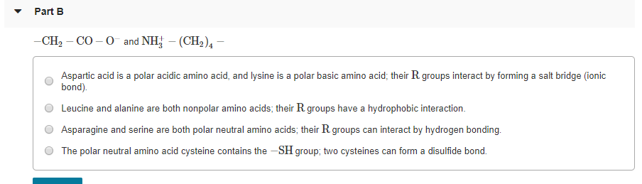 Solved Identify the amino acids and type of cross-link that | Chegg.com