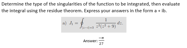 Solved Determine the type of the singularities of the | Chegg.com