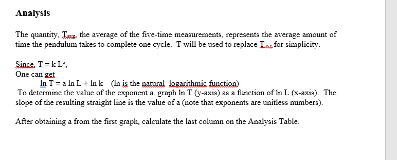 Solved Analysis The quantity. Iaz, the average of the | Chegg.com
