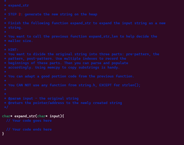 Solved * Original string: "I 3 *(really ) want to eat | Chegg.com