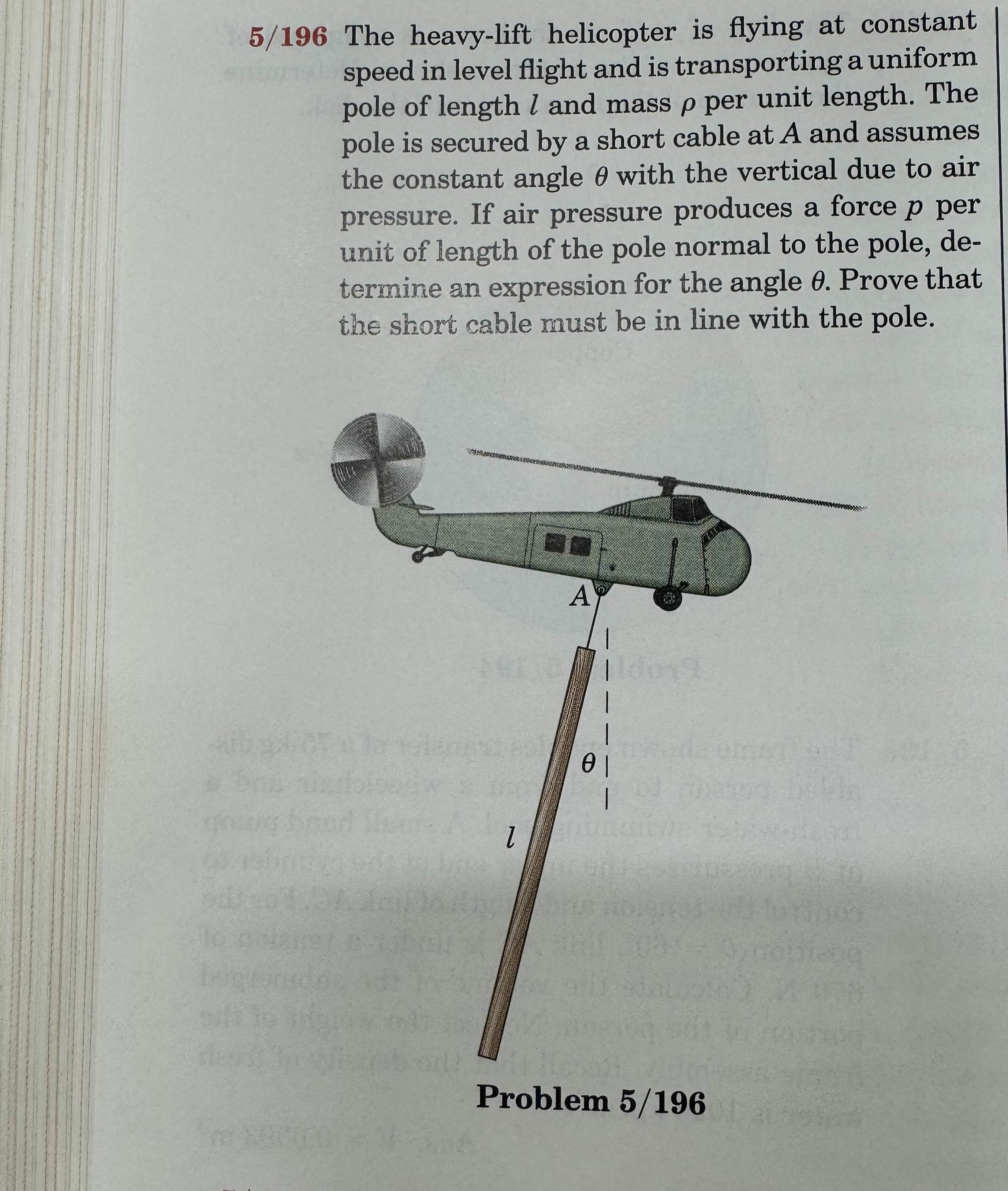 Solved (5)/(196) ﻿The heavy-lift helicopter is flying at | Chegg.com