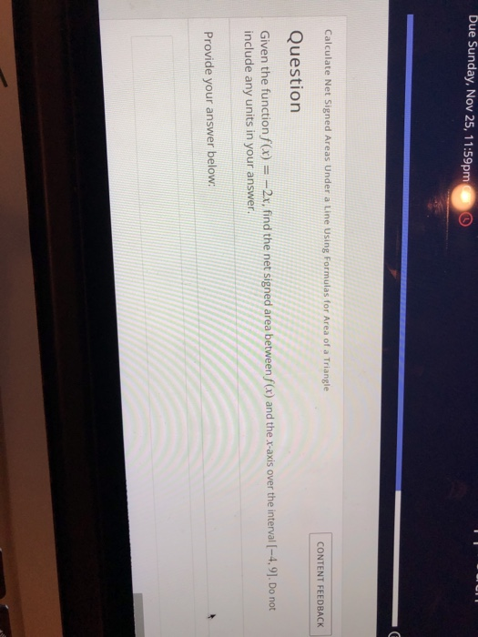 Solved bue Sunday, Nov 25, 11:59pm Calculate Net Signed | Chegg.com