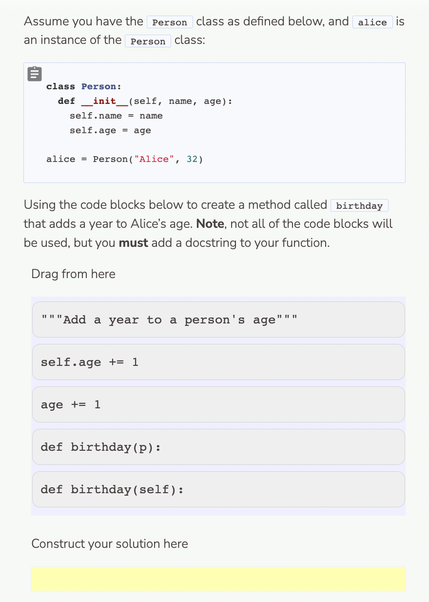 Solved class Dog: def __init__(self, name, breed): self. | Chegg.com