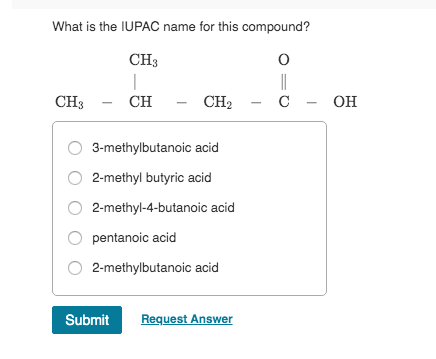 Solved What is the IUPAC name for this compound? CH3 O CH3 - | Chegg.com