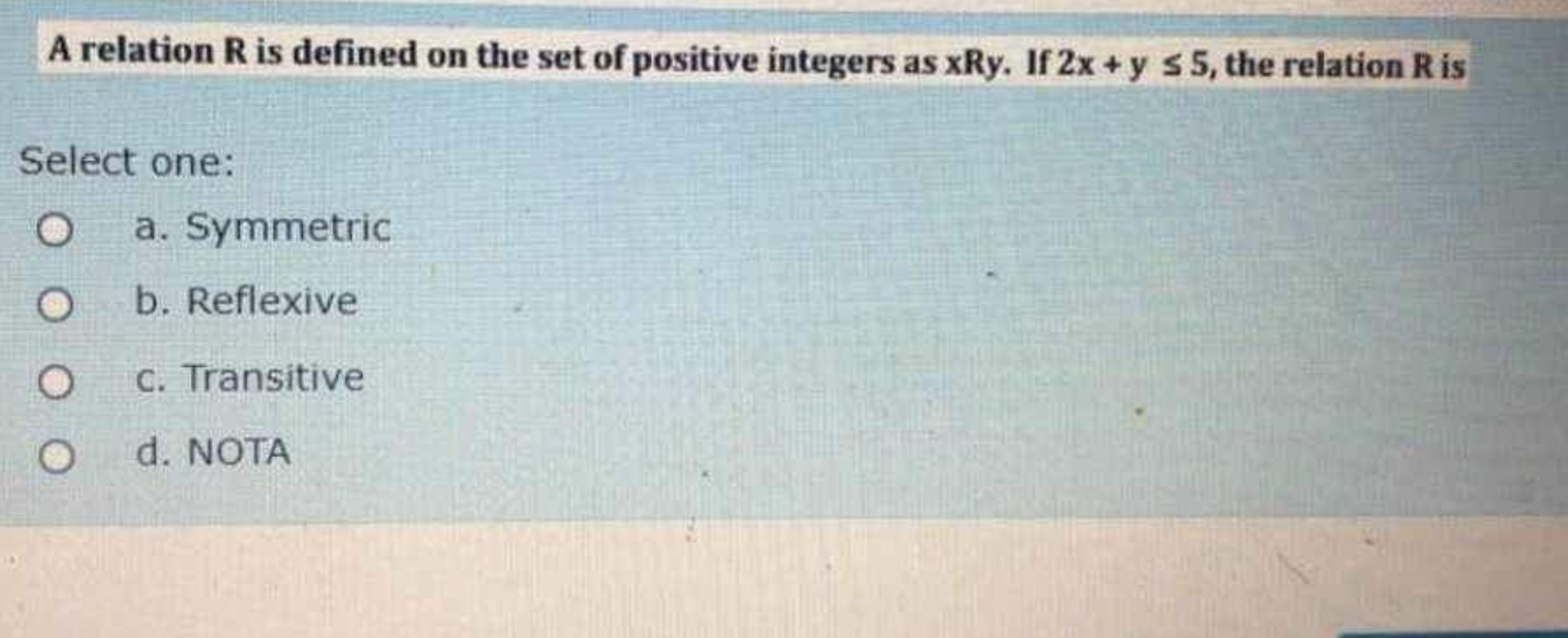 Solved A relation R ﻿is defined on the set of positive | Chegg.com