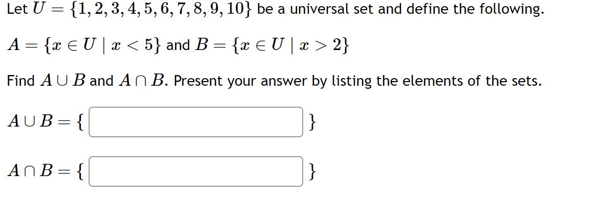 Solved U={1,2,3,4,5,6,7,8,9} Let sets A,B, and C be subsets | Chegg.com