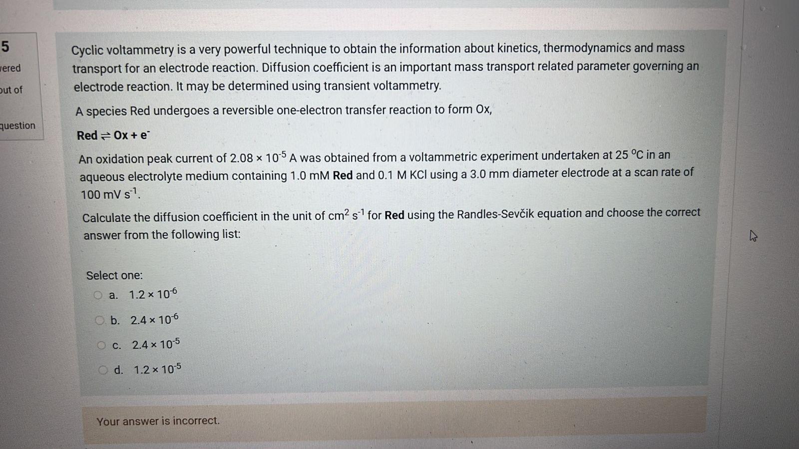 Solved Cyclic voltammetry is a very powerful technique to | Chegg.com