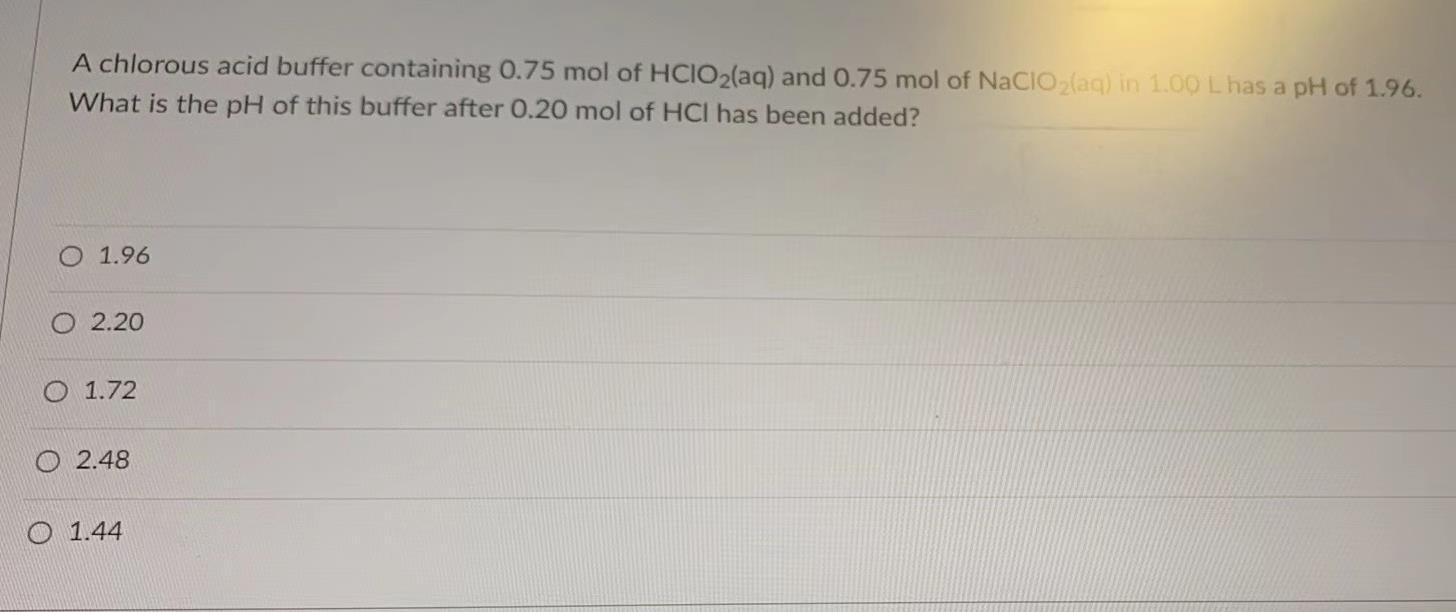 Solved Hypochlorous acid (HCIO) is a weak acid with pK, | Chegg.com