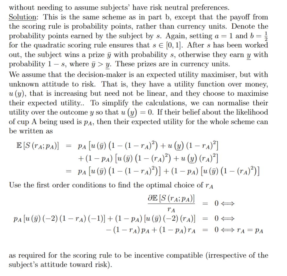 Solved 1. Inducing beliefs using Bayes Rule. Bayes rule is a | Chegg.com