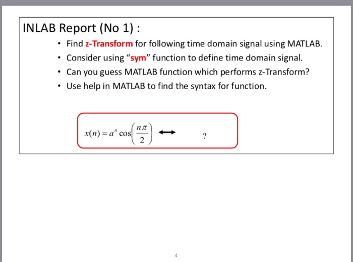 Solved MATLAB Session DT Frequency Domain Analysis | Chegg.com