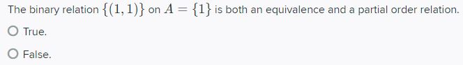 Solved Every Equivalence Relation Induces A Partition And