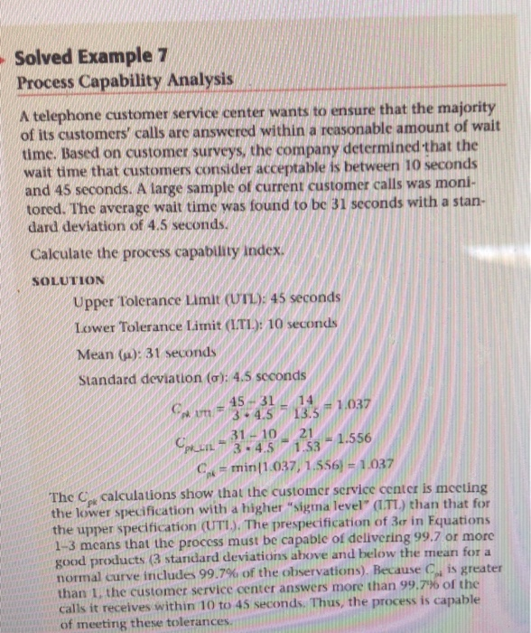 Solved 3 Consider Solved Example Problem 7 On Text Book 