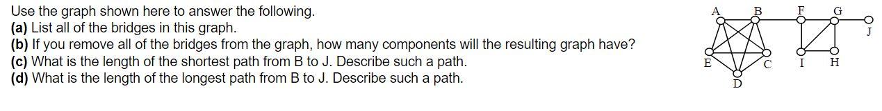 Solved G Use the graph shown here to answer the following. | Chegg.com
