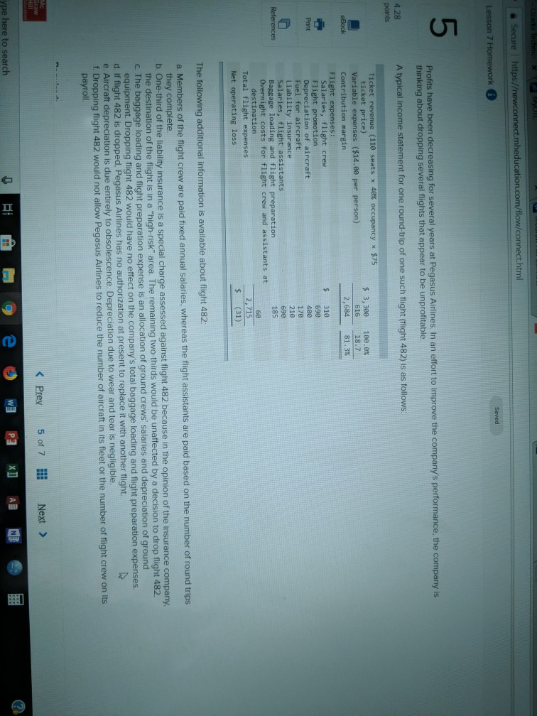 Solved a Secure https://new tion.com/flow/connect.html Saved | Chegg.com