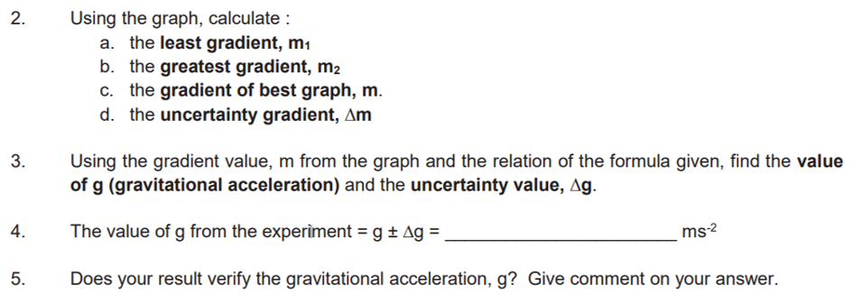 2. Using the graph, calculate : a. the least | Chegg.com