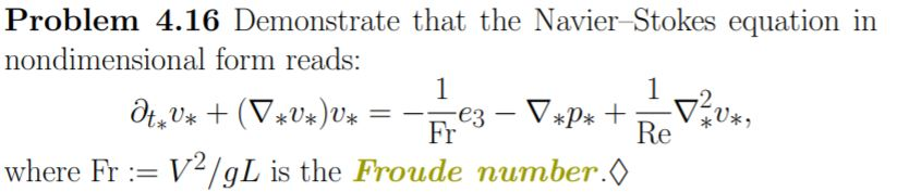 Solved Problem 4.16 Demonstrate that the Navier-Stokes | Chegg.com
