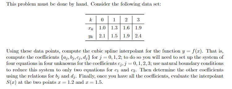 Solved Advanced Math problem Please answer step by step | Chegg.com