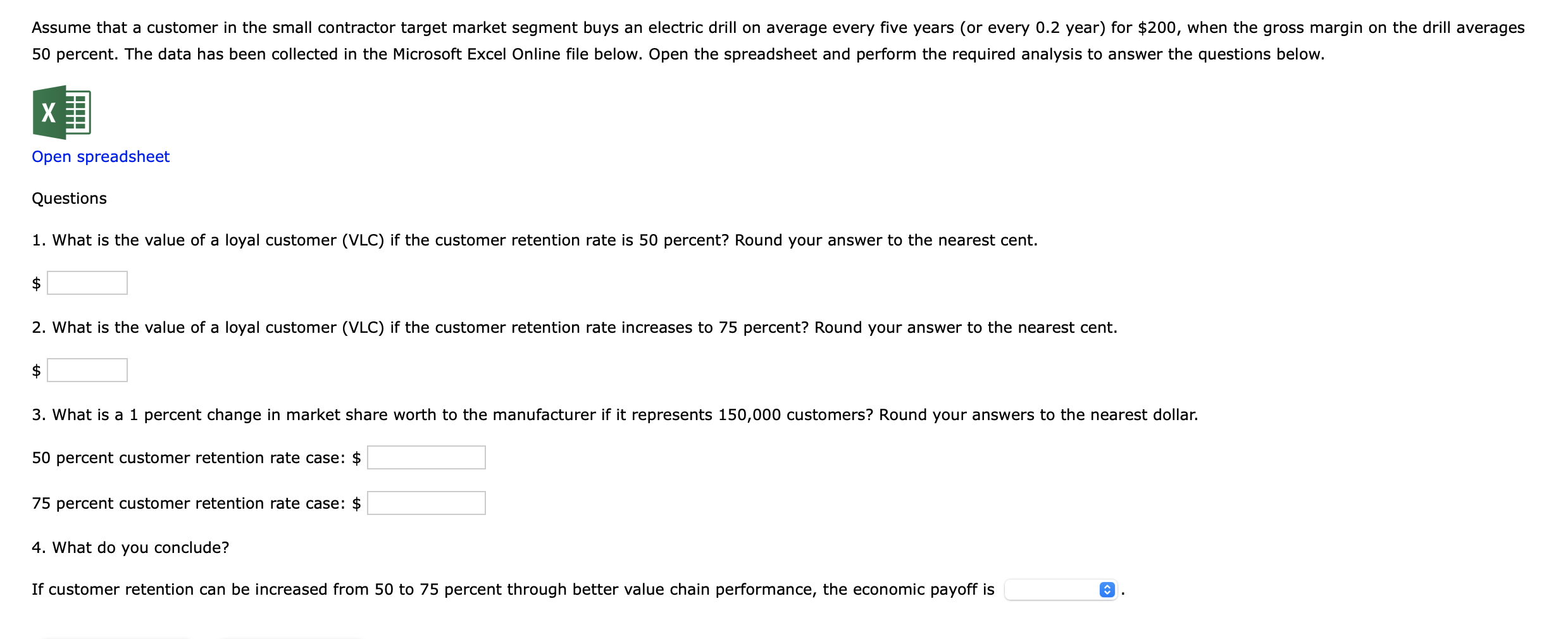 solved-value-of-a-loyal-customeropen-spreadsheet-questions-chegg