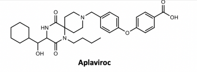 Solved Exercise 3 Aplaviroc is a drug that works against HIV | Chegg.com