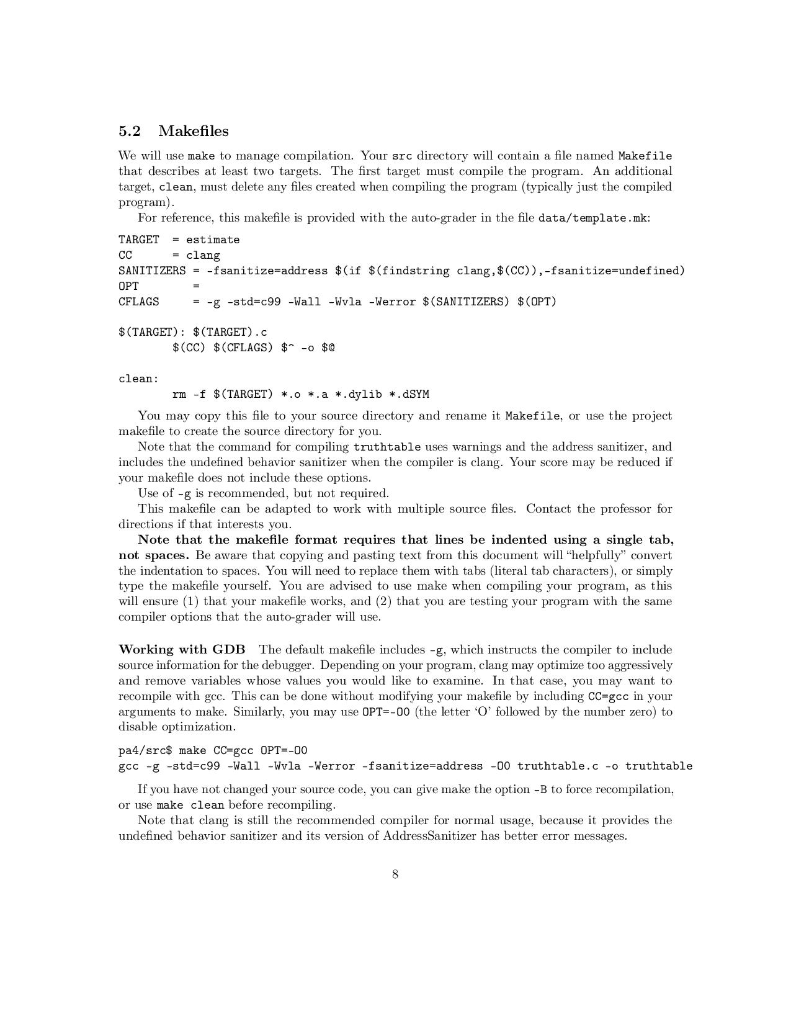 CS211 Spring 2020 Programming Assignment IV David | Chegg.com