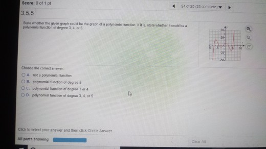 Solved State whether the given graph could be the graph of a | Chegg.com